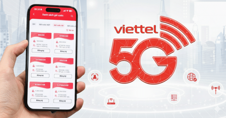 Gói cước 5G Viettel - Data Viettel